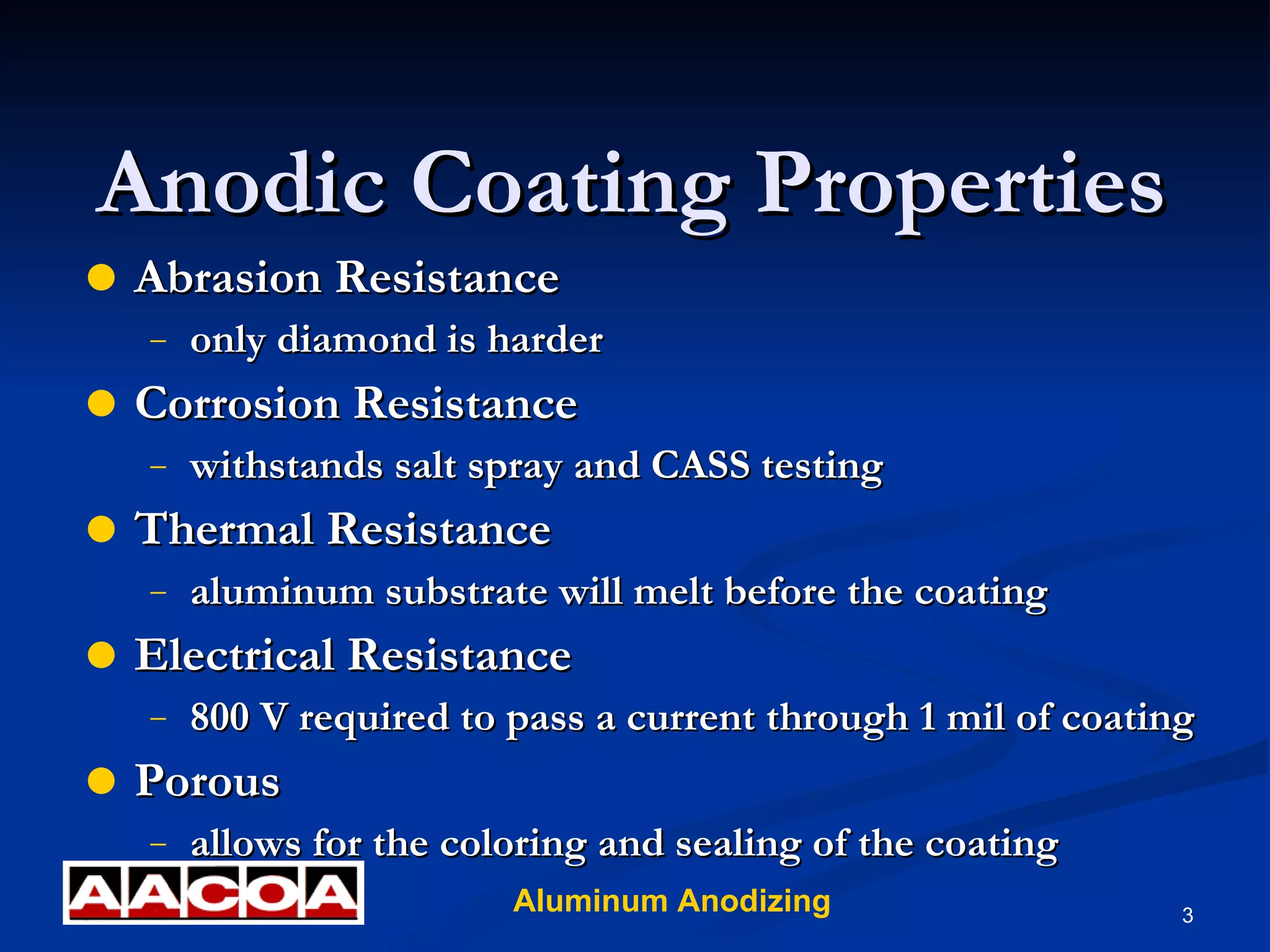 Aluminum Anodizing | PPT