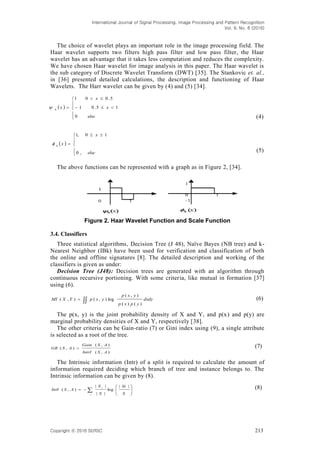 An offline signature verification using pixels intensity levels | PDF