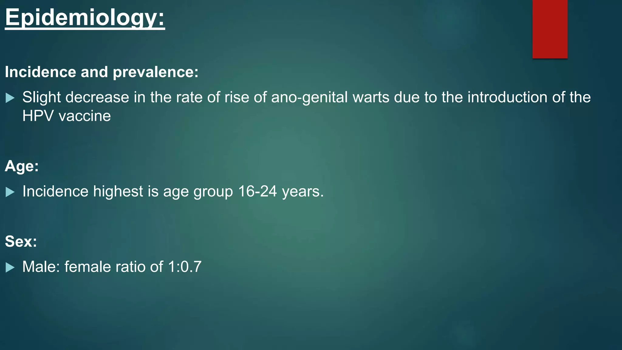 Anogenital warts | PPT
