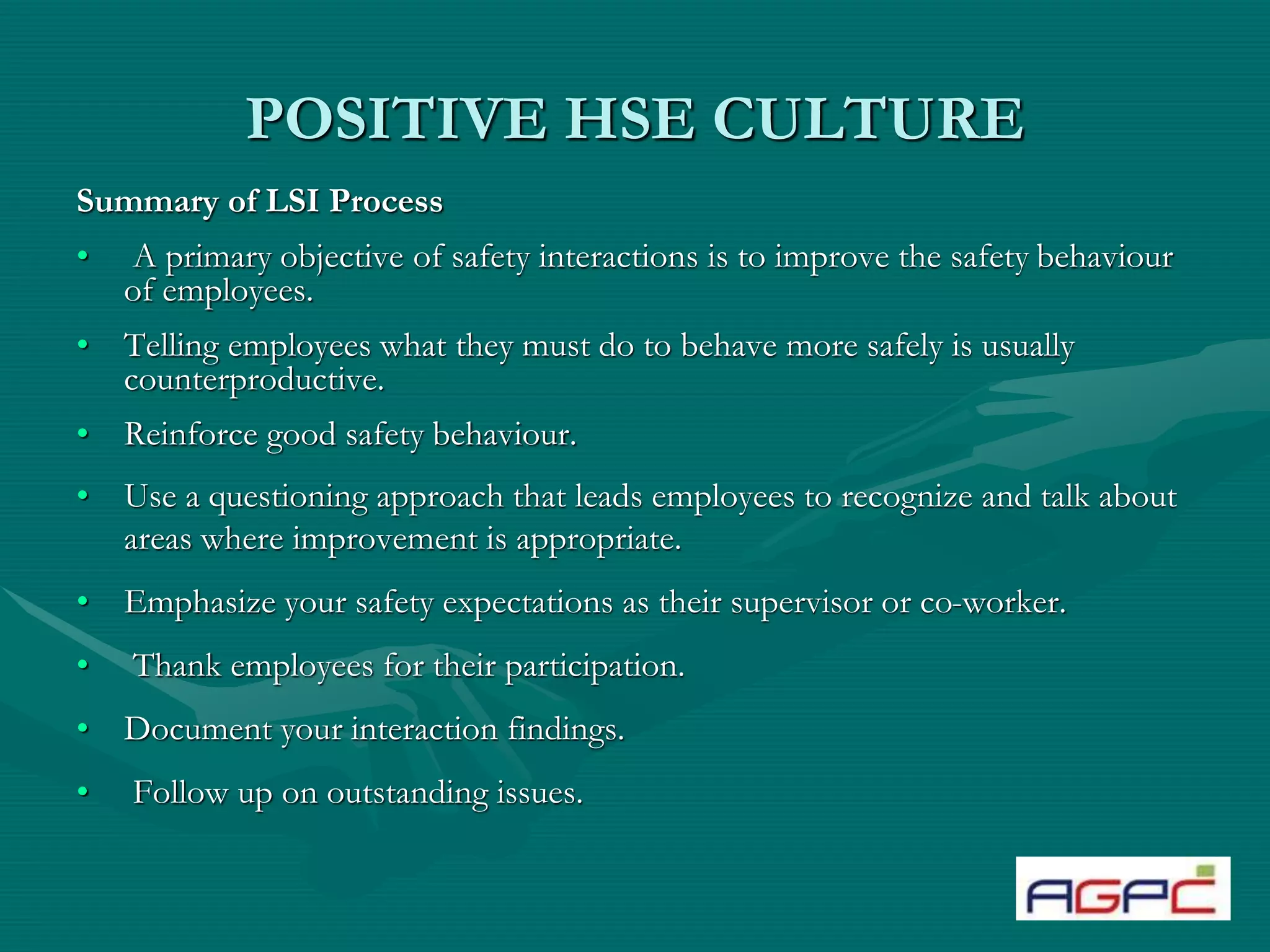 ANOH GAS PROJECT Developing a positive HSE culture.ppt