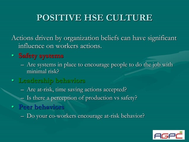 ANOH GAS PROJECT Developing a positive HSE culture.ppt