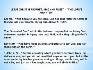 Anointing | PPTX