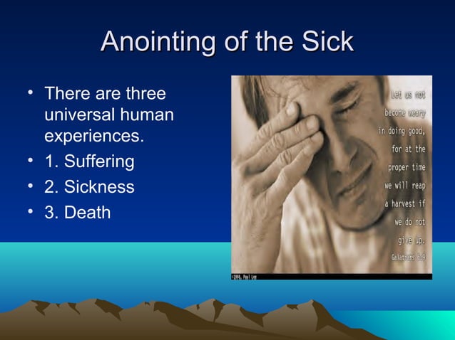 Anointing of-the-sick-1193253277393749-3 | PPT