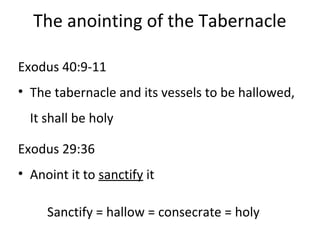 Anointing in scripture | PPT | Christianity | Religion & Spirituality