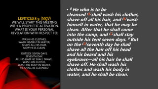 Anointing of the cleansed leper | PPTX