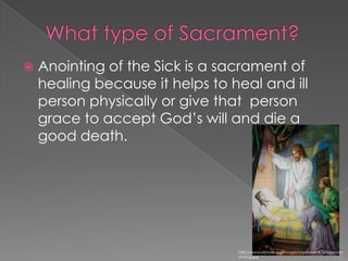 Anointing of the sick | PPTX