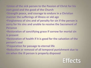 Anointing of the sick! | PPT