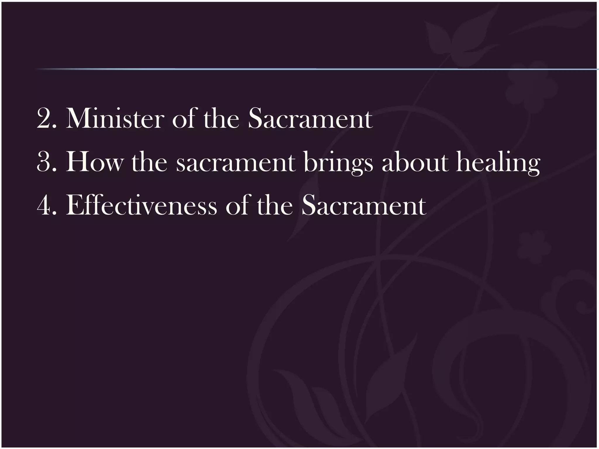 Anointing of the sick | PPT