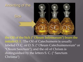 Anointing Of The Sick Oil