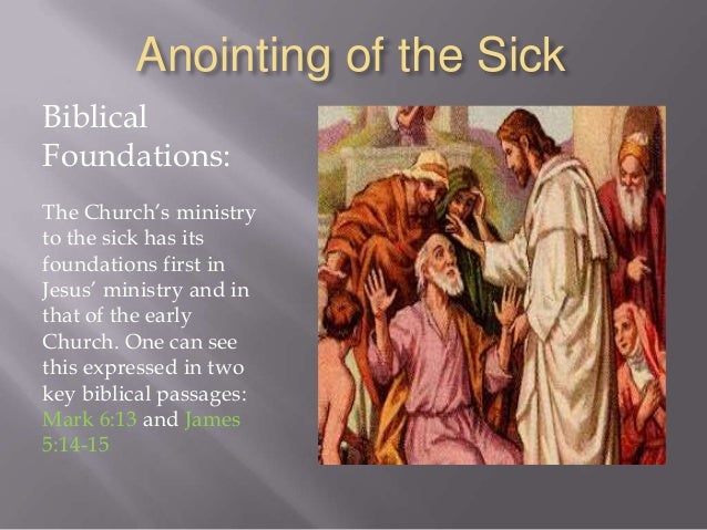 Anointing of the sick
