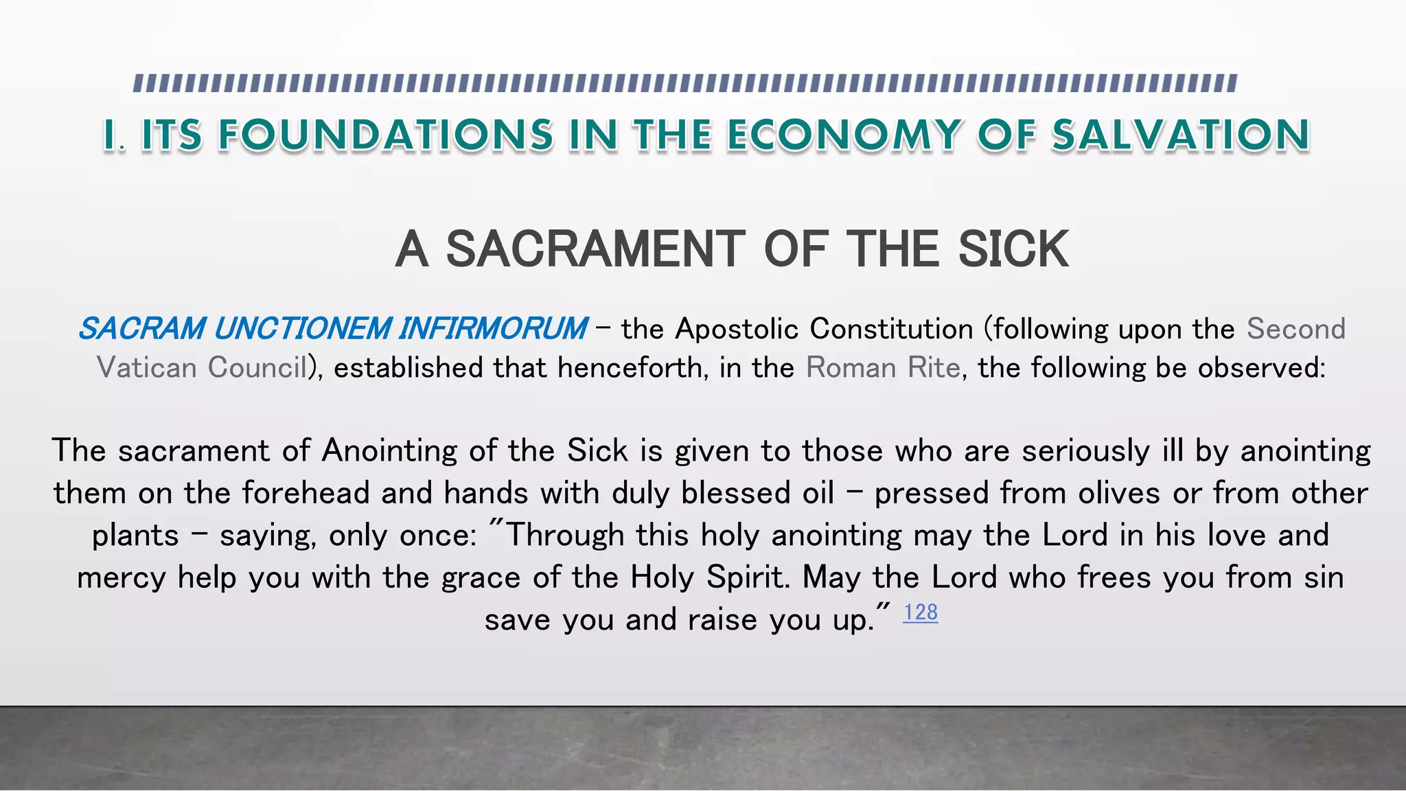 Anointing of the sick | PPTX