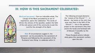 Anointing of the sick | PPTX