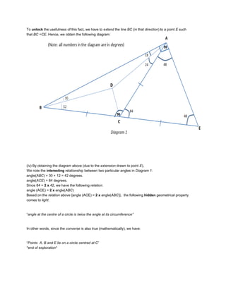 An olympiad level geometry question | DOCX | Physics | Science