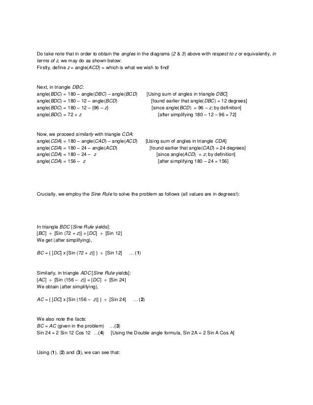 An olympiad level geometry question