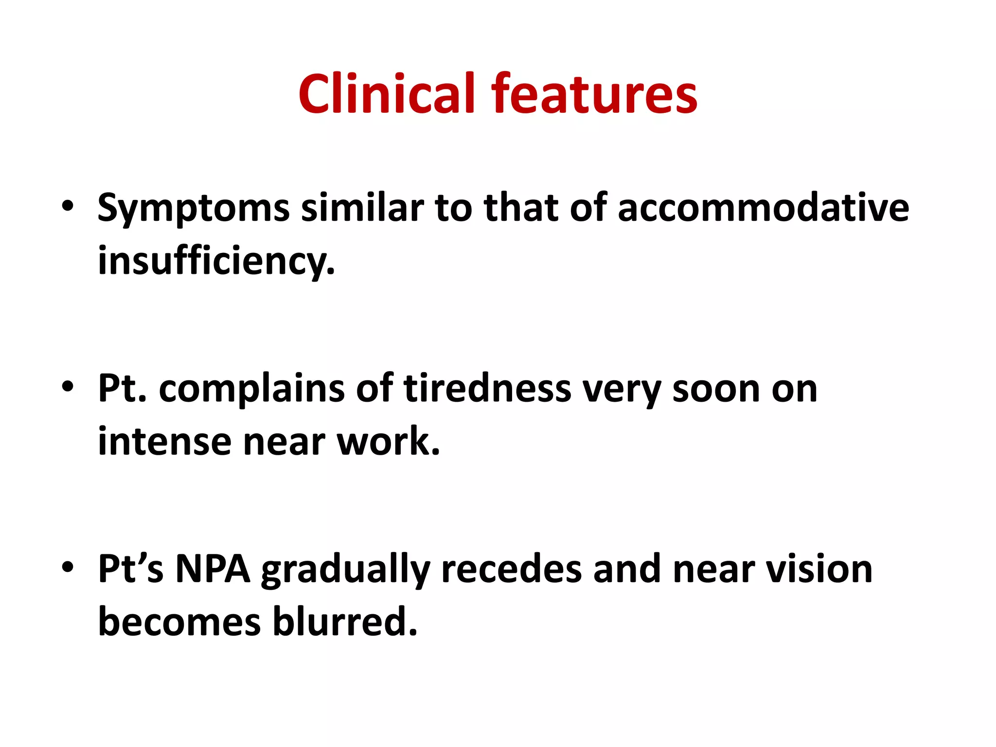 Anomalies of accommodation, convergence & its management | PPTX