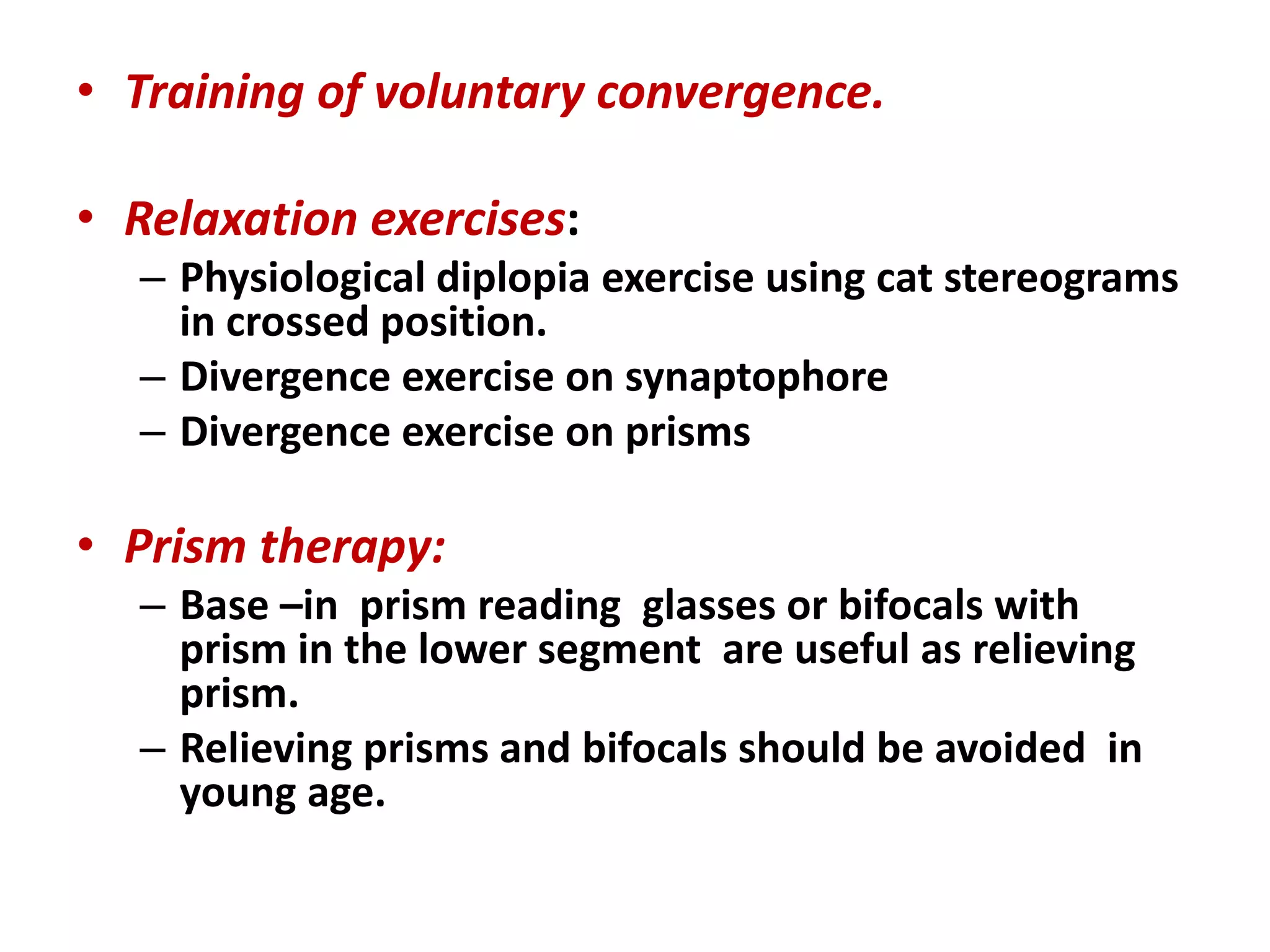 Anomalies of accommodation, convergence & its management | PPTX