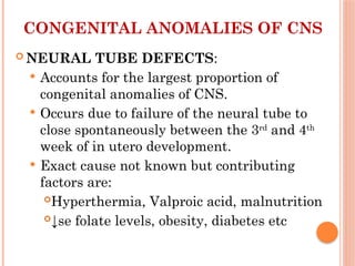 Anomalies of CNS+ Hydrocephalus in neonate.pptx