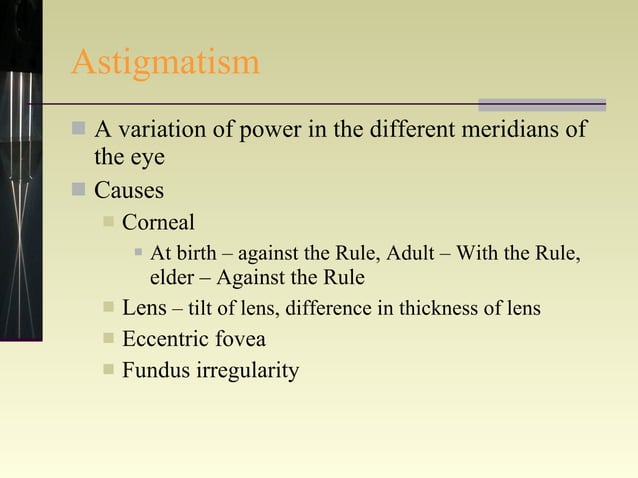 Anomalies of refraction | PPT