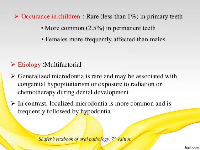 Developmental Anomalies Of Teeth | PPTX