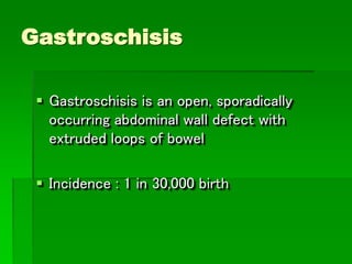 Anomalies of the Gastrointestinal Tract and Anterior Abdominal.ppt
