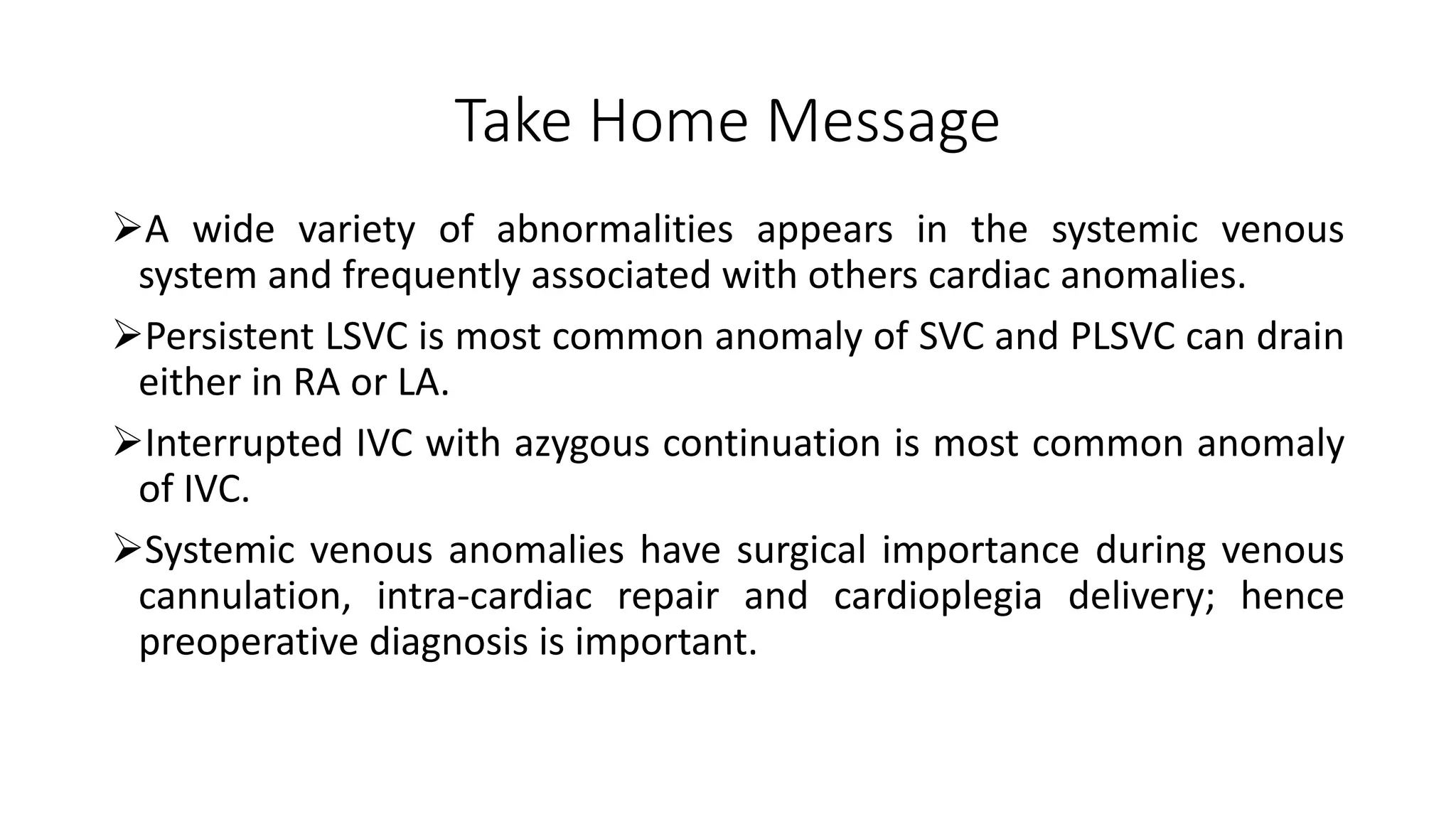 Anomalies of the systemic venous return.pptx