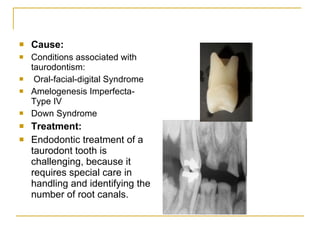 Anomalies of tooth formation & eruption | PPT