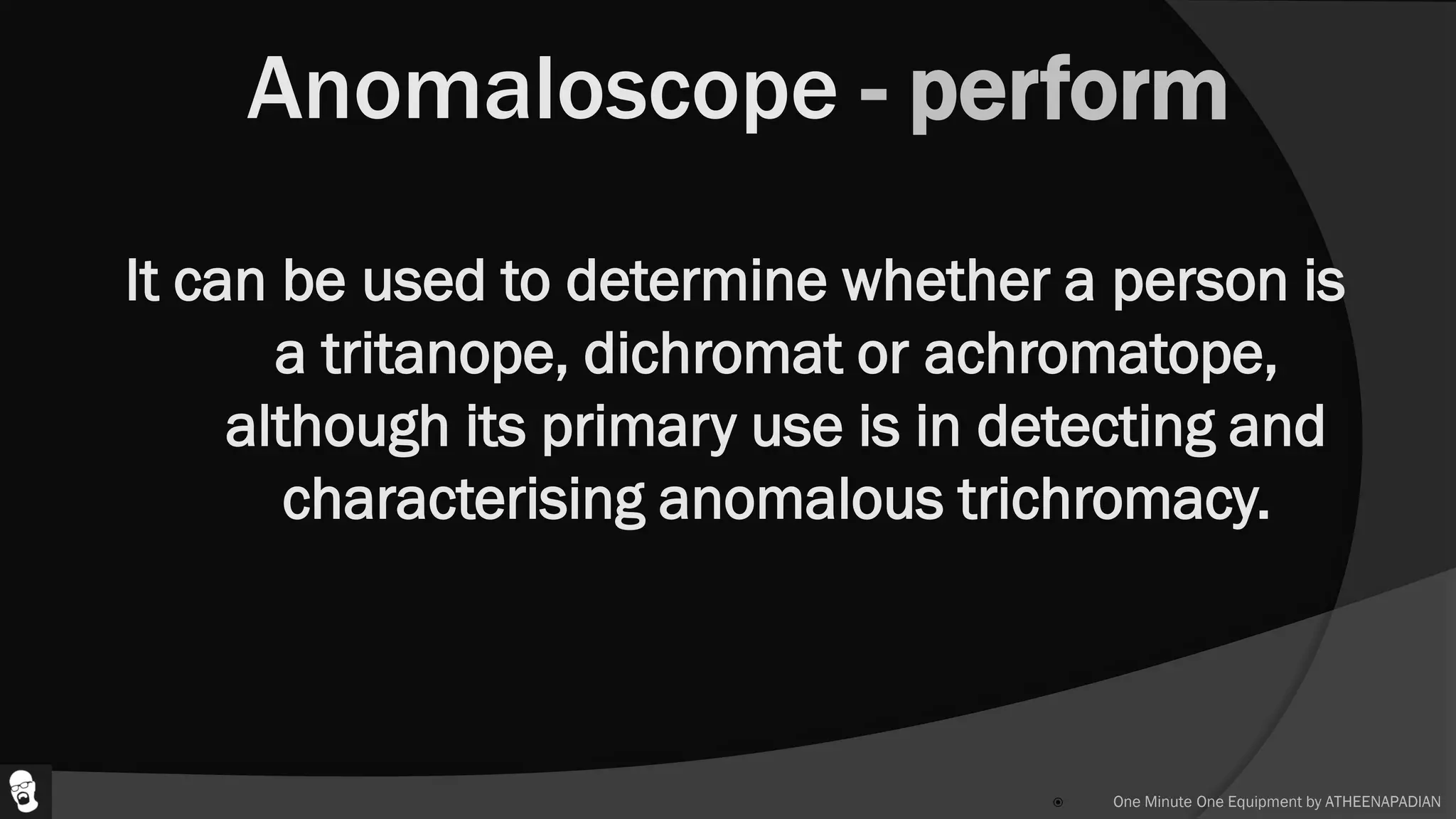 Anomaloscope - Medical Equipment | PDF