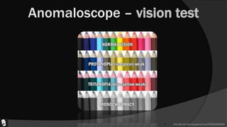 Anomaloscope - Medical Equipment | PPT