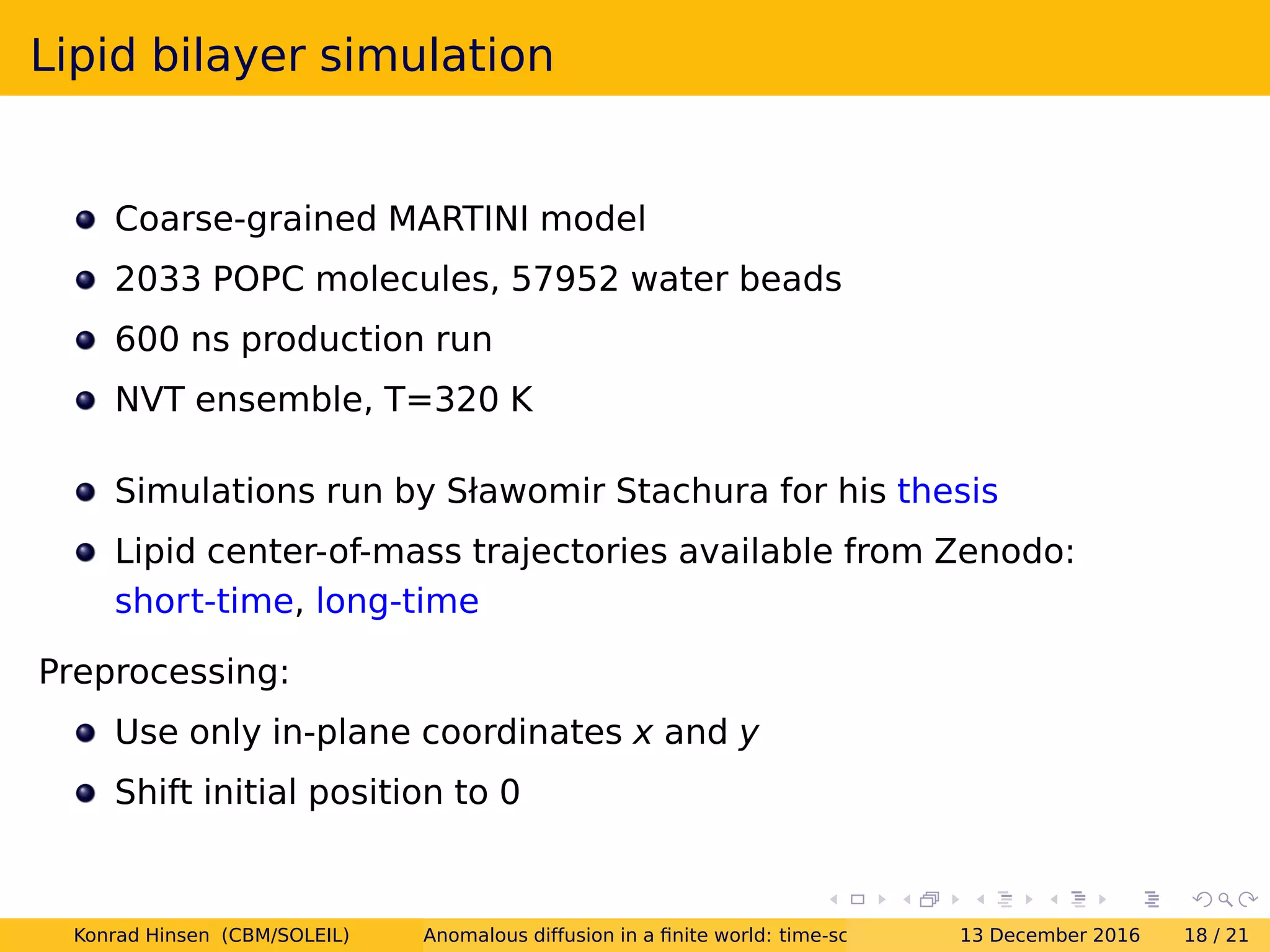Anomalous Diffusion In A Finite World Time Scale Dependent Trajectory Analysis Ppt
