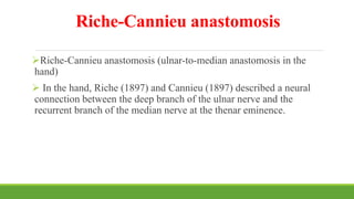 Anomalous innervations | PPTX