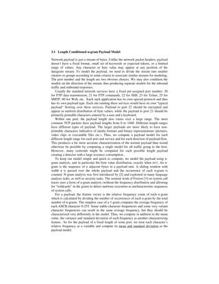 Anomalous payload based network intrusion detection | PDF