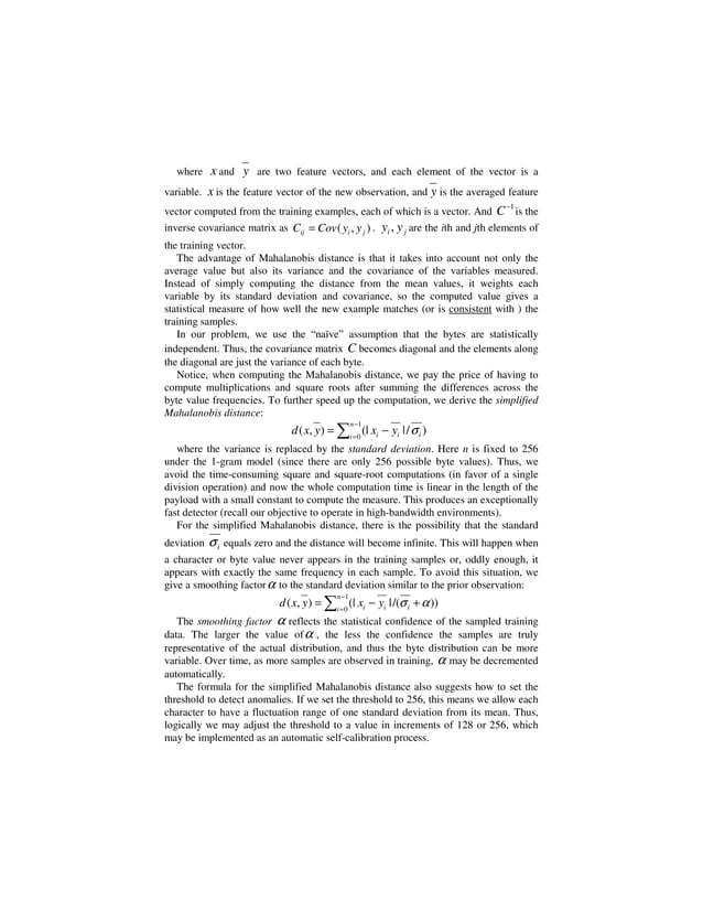 Anomalous payload based network intrusion detection | PDF