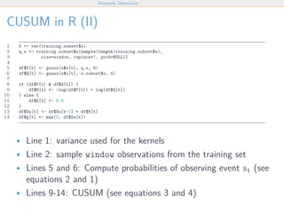 An Introduction into Anomaly Detection Using CUSUM | PPT