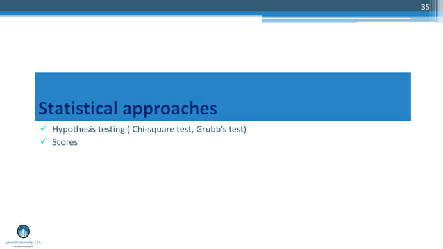 Anomaly detection : QuantUniversity Workshop | PDF | Physics | Science