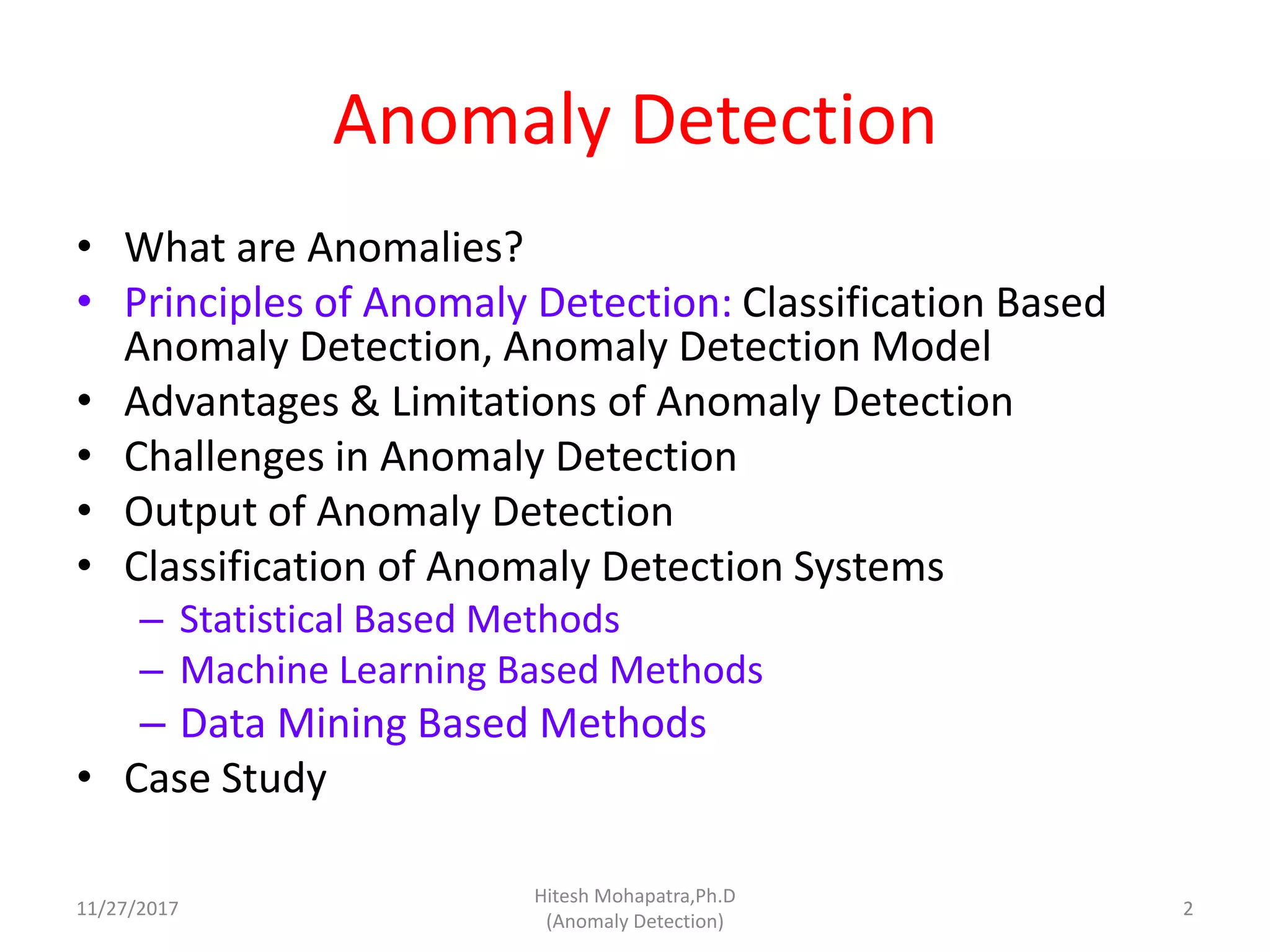 Anomaly Detection Pdf Computing Technology And Computing