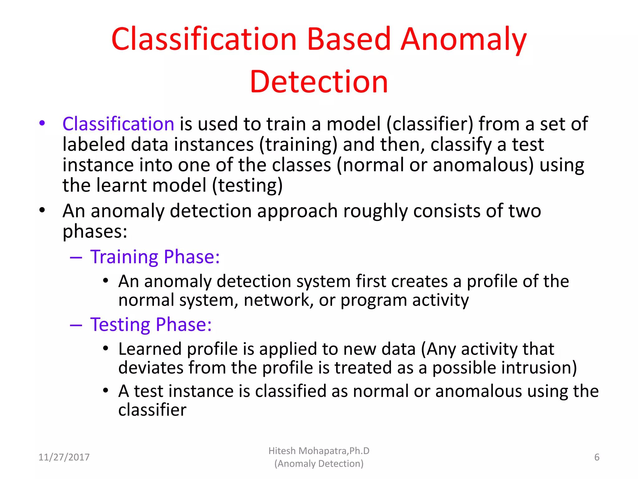 Anomaly detection | PDF
