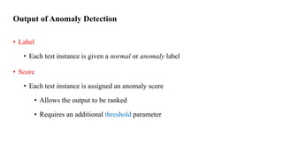 Anomaly detection (Unsupervised Learning) in Machine Learning | PDF