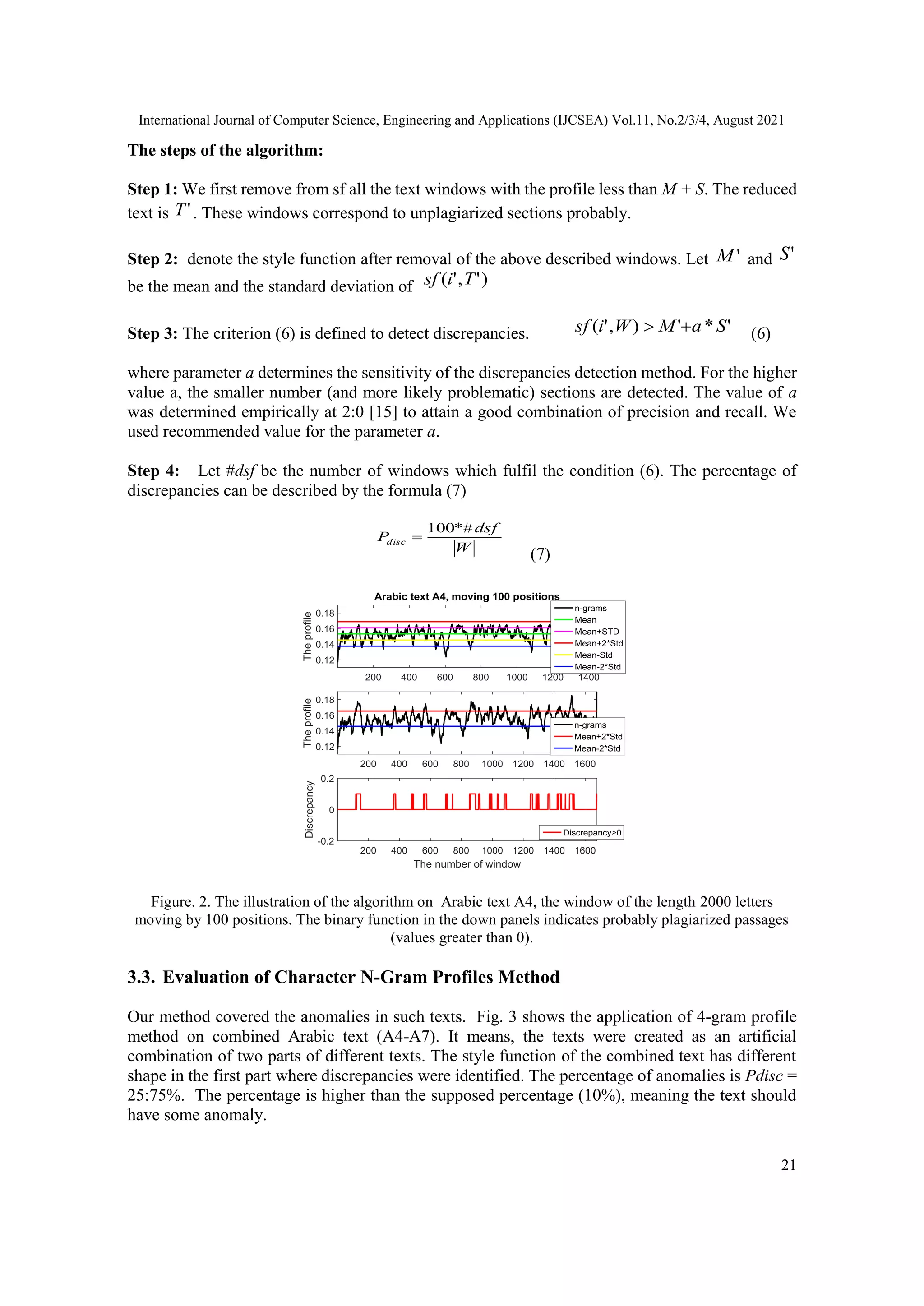 Anomaly Detection In Arabic Texts Using Ngrams And Self Organizing Maps