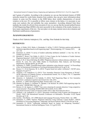 Anomaly Detection in Arabic Texts using Ngrams and Self Organizing Maps | PDF | Desktop ...