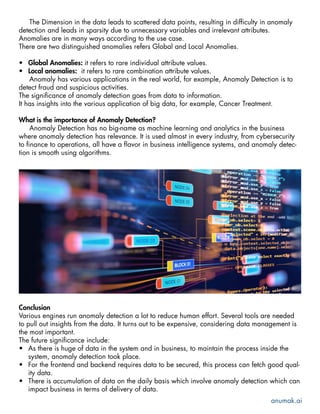 Anomaly Detection in big data | PDF | Computing | Technology & Computing