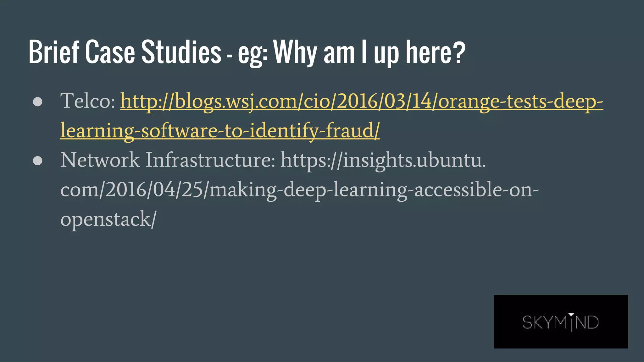 Anomaly detection in deep learning | PPT