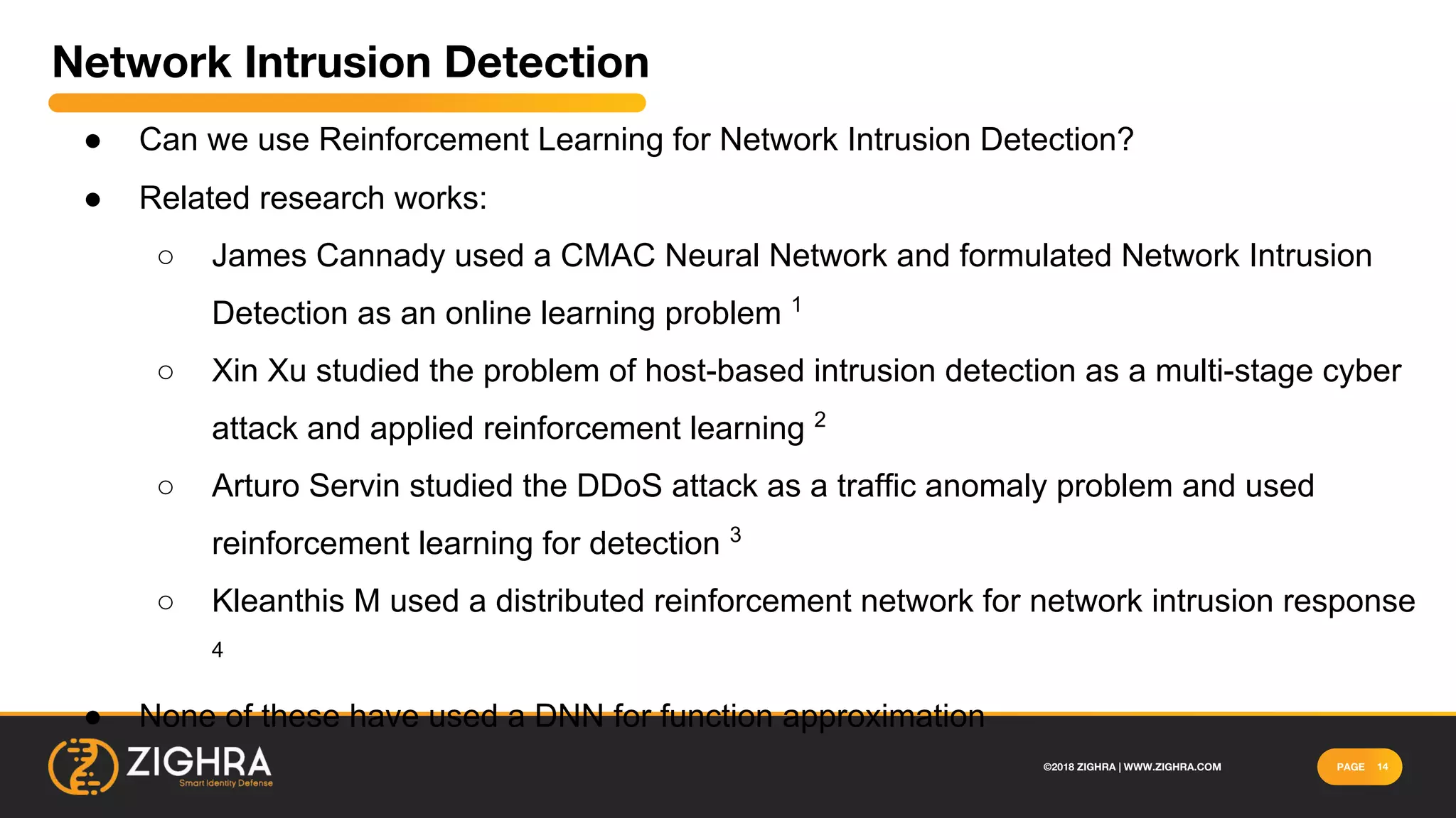 Anomaly Detection through Reinforcement Learning | PPT