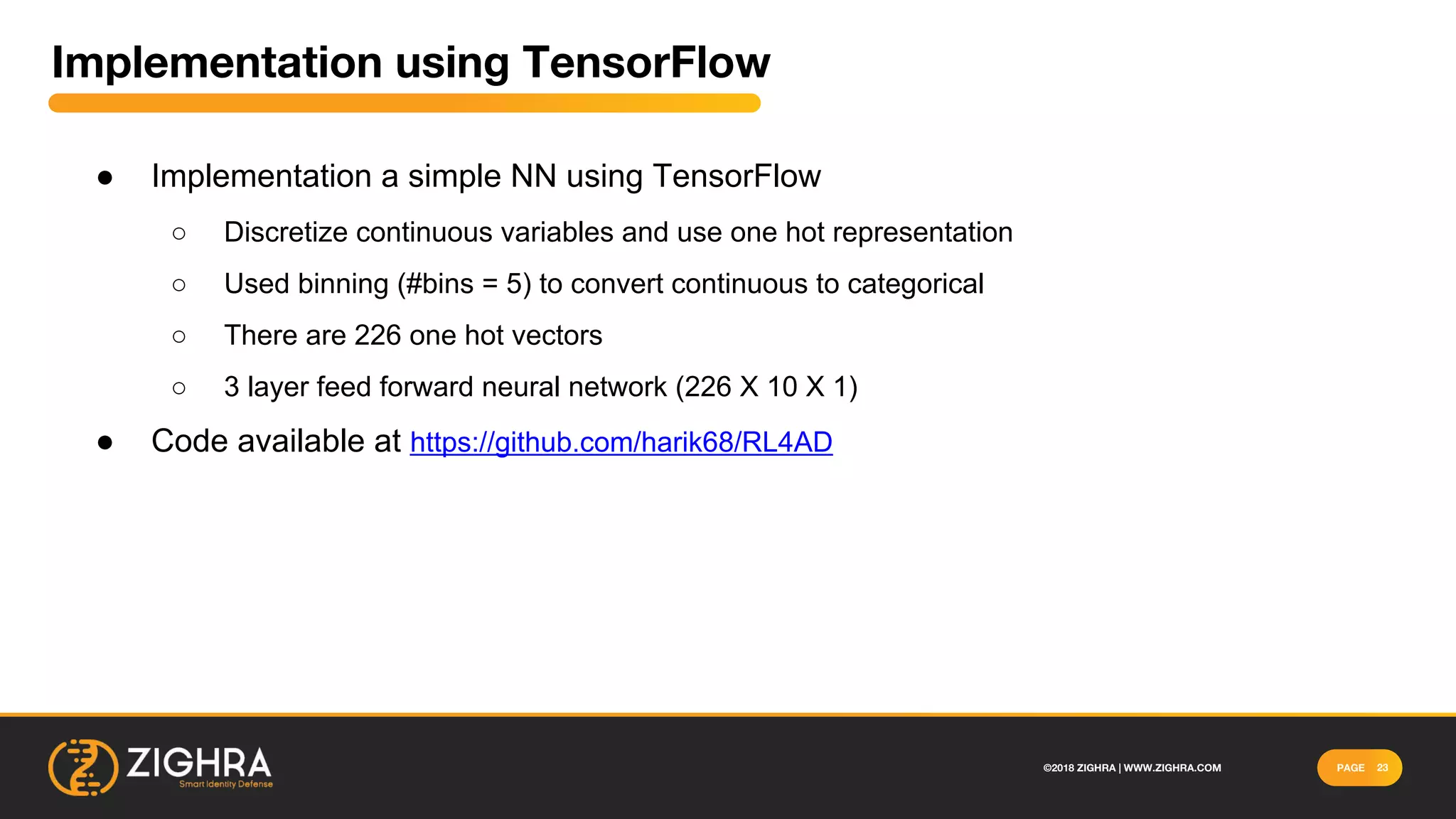 Anomaly Detection through Reinforcement Learning | PPT