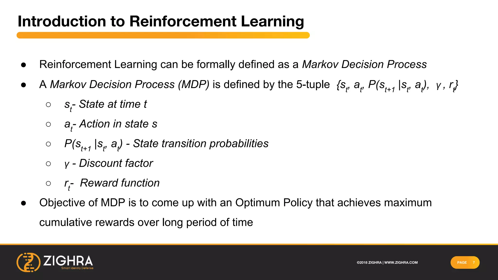 Anomaly Detection through Reinforcement Learning | PPT
