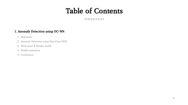 Anomaly detection using One-Class Neural Networks (OCNN) | PDF | Computing | Technology & Computing