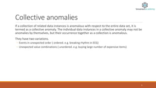 Anomaly detection | PPTX