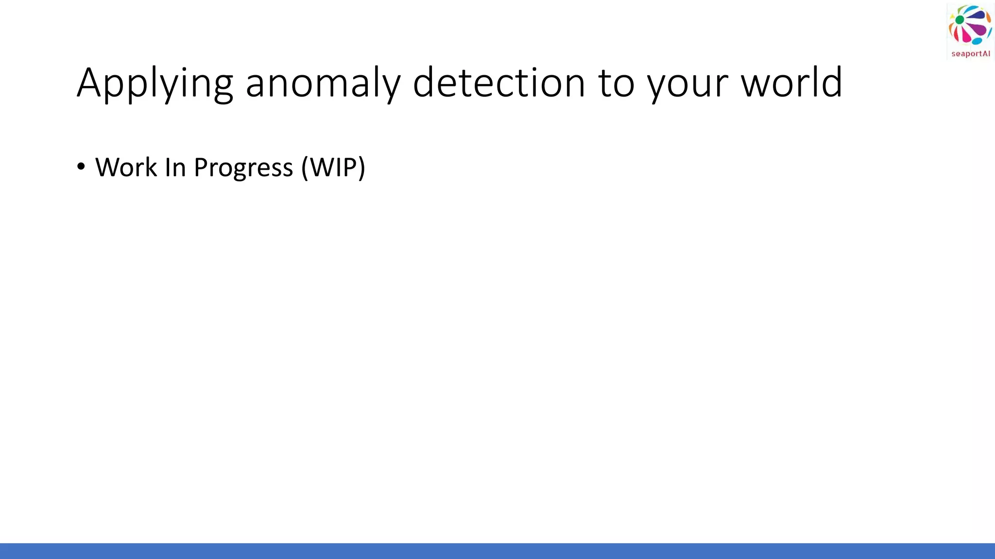 Anomaly Detection Workshop Ppt