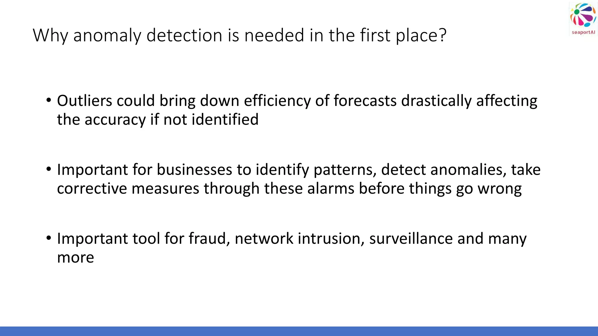 Anomaly detection workshop | PPT