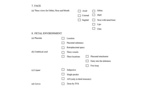 anomaly scan. fetal anomaly scan. second trimester scan | PPTX