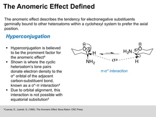 Anomeric effect | PPTX